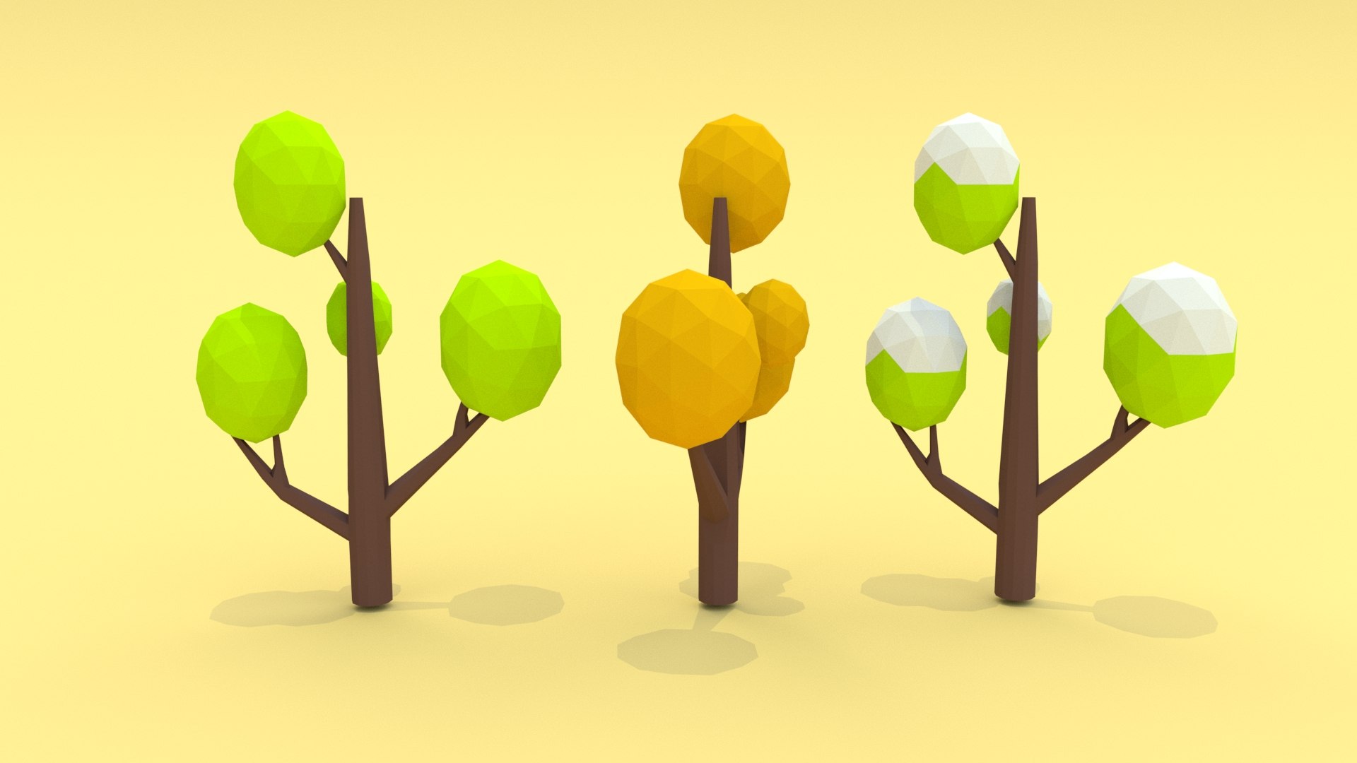 Tree Pack 3D Model - TurboSquid 1677801