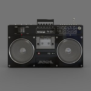 Tape Recorder 3D Models for Download | TurboSquid