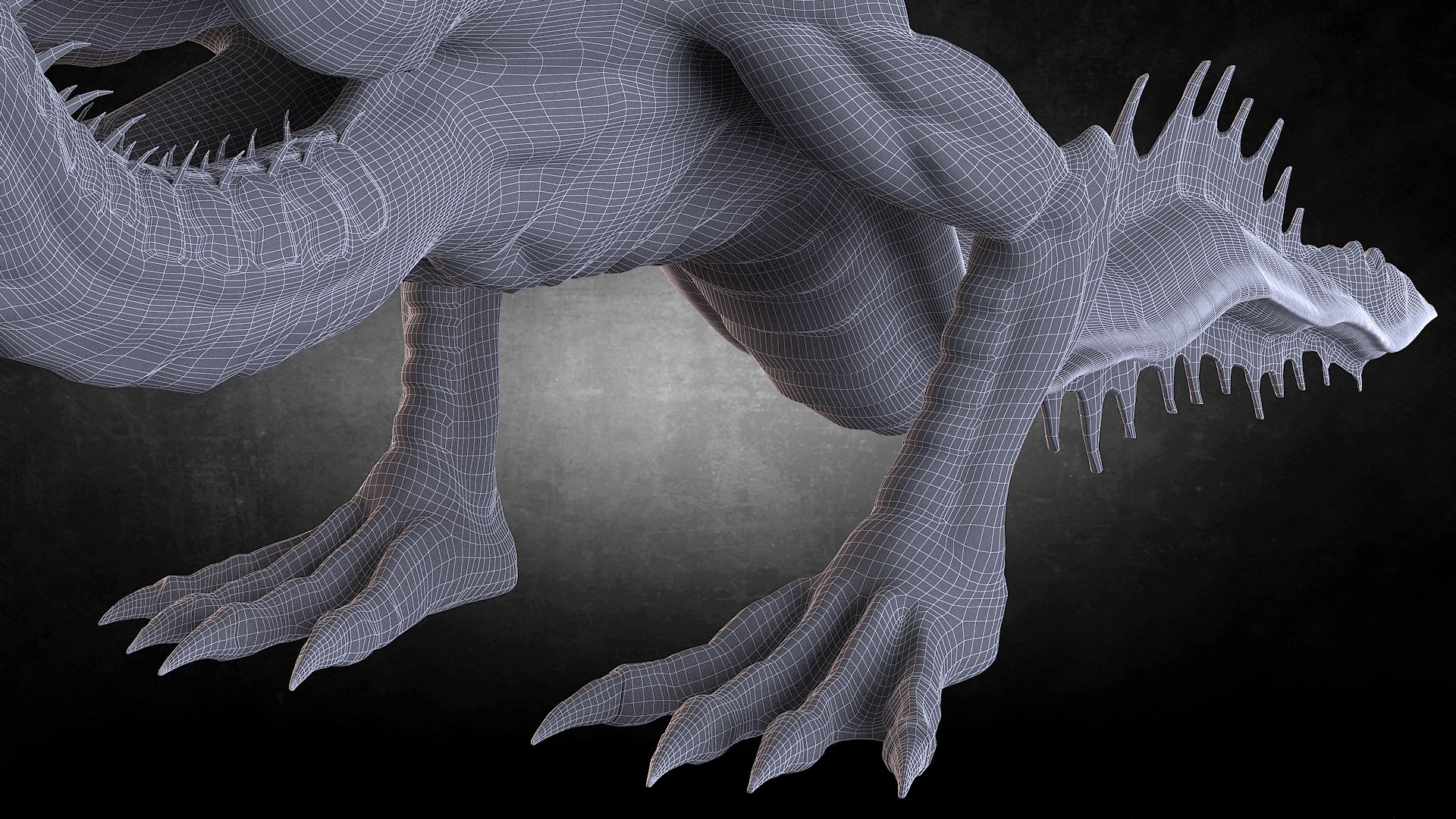 Hydra Sea Monster Base Mesh 3D Model - TurboSquid 2073272