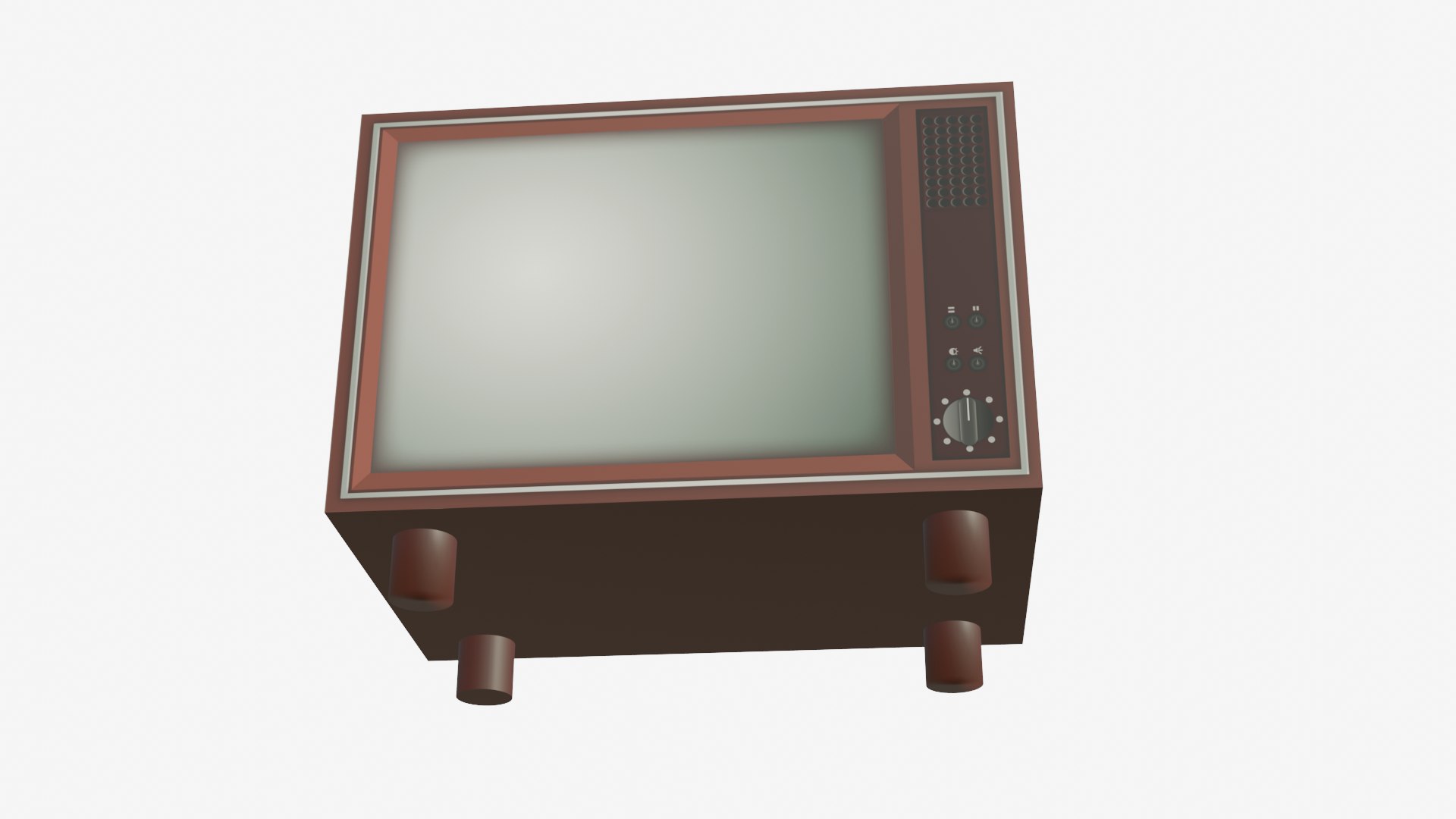Old Tv 3D Model - TurboSquid 1782973