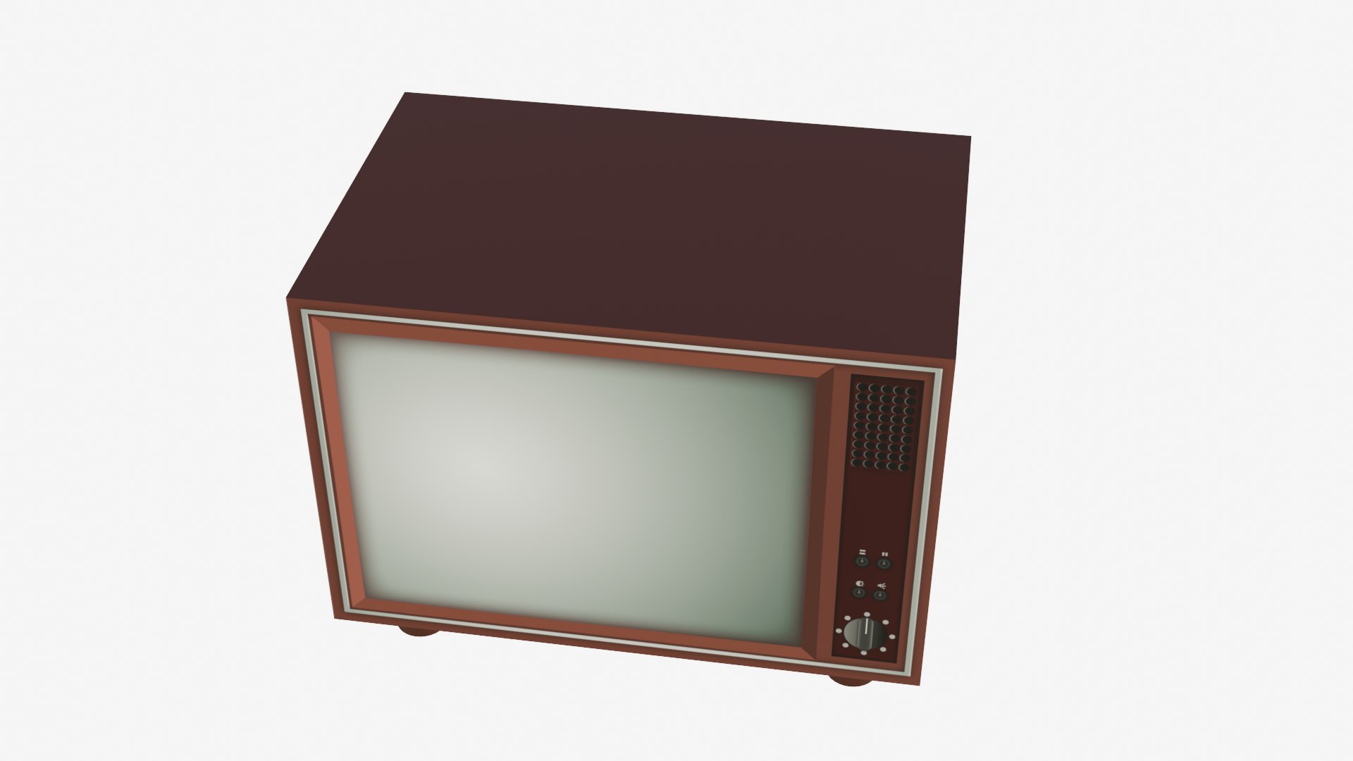 Old Tv 3D Model - TurboSquid 1782973