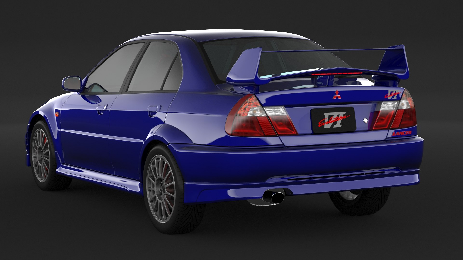 Mitsubishi Evolution Evo 3D Model - TurboSquid 1248971