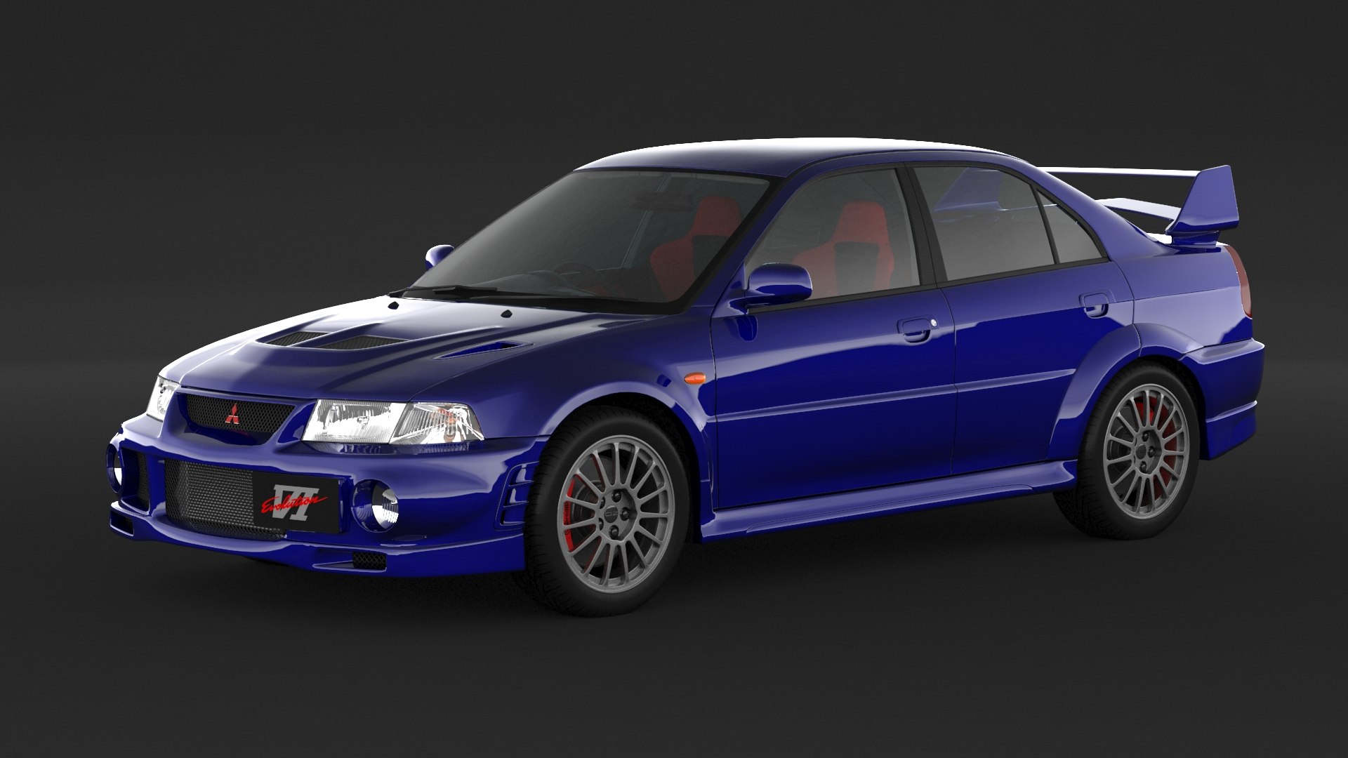Mitsubishi Evolution Evo 3D Model - TurboSquid 1248971