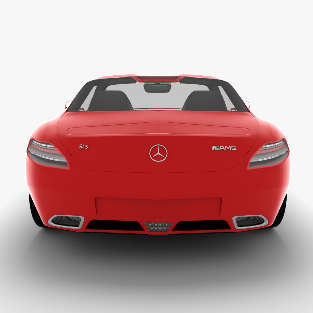 Mercedes Sls Amg 3d Model