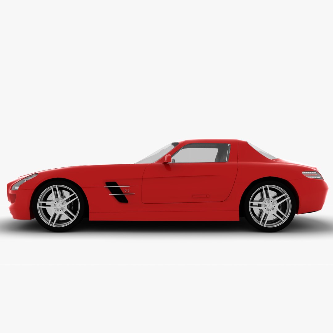 Mercedes Sls Amg 3d Model