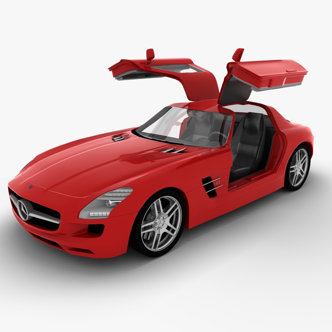 Mercedes Sls Amg 3d Model