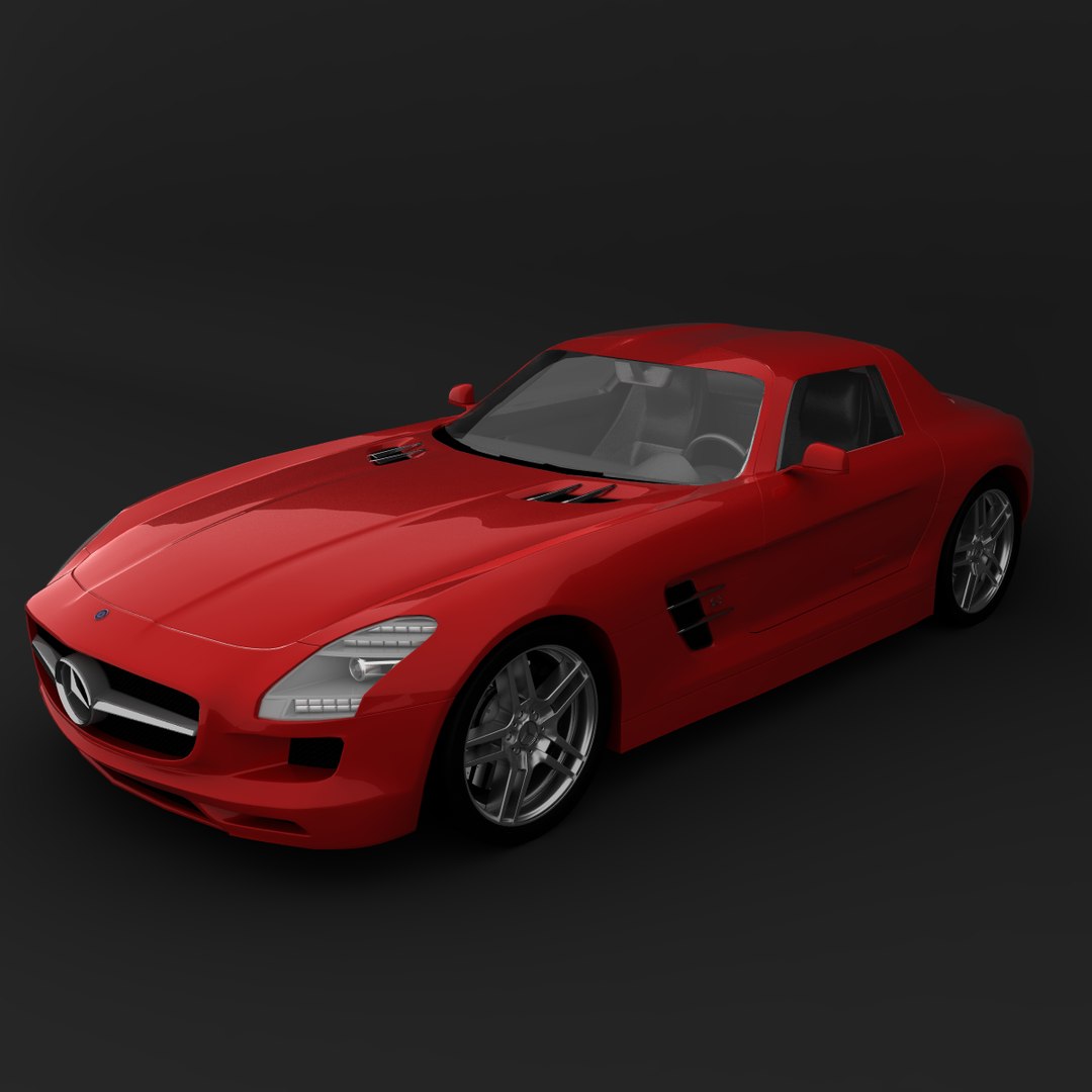 Mercedes Sls Amg 3d Model