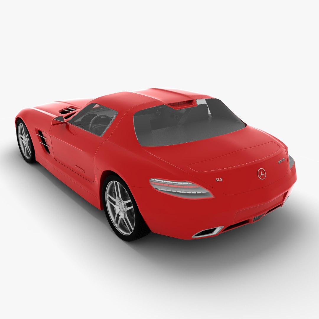 Mercedes Sls Amg 3d Model