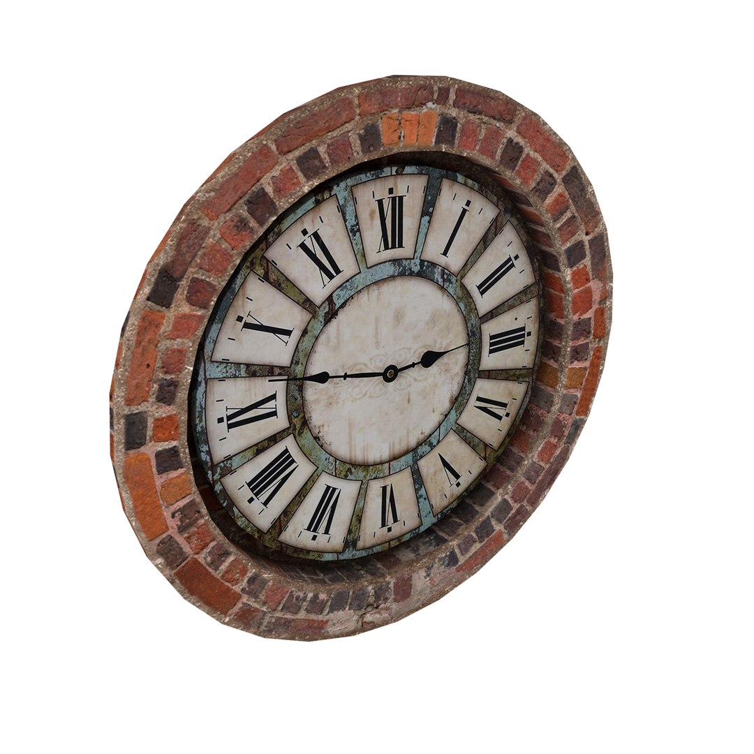 Street Wall Oclock 3D Model - TurboSquid 1539625
