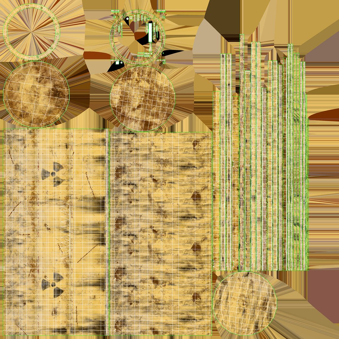 3d Toxic Waste Drum 02 Model