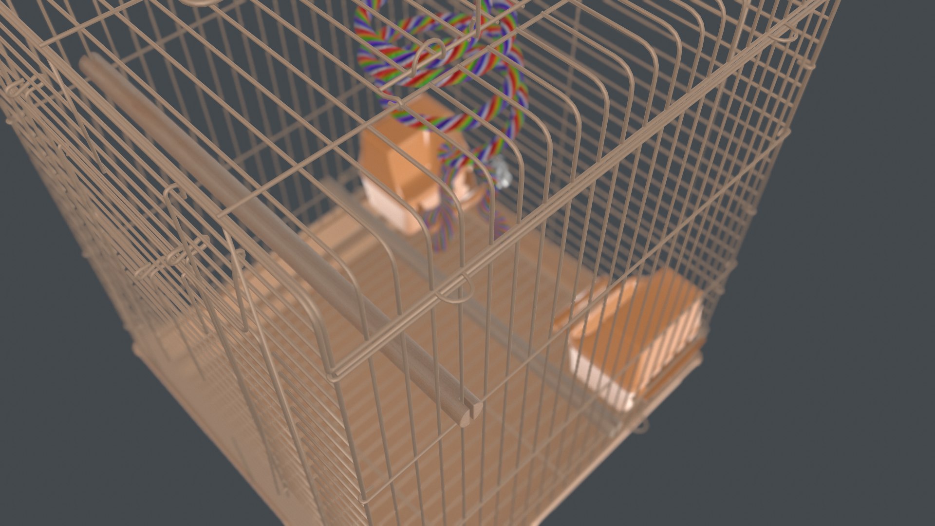 Cage 3D model - TurboSquid 2159492