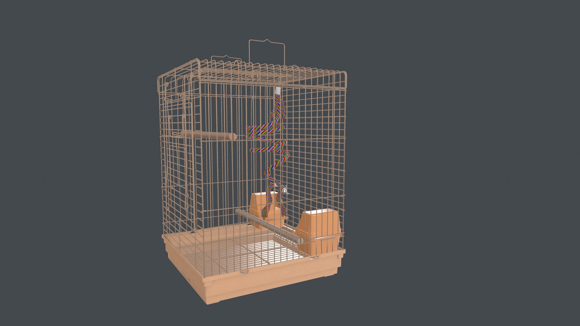 Cage 3D model - TurboSquid 2159492