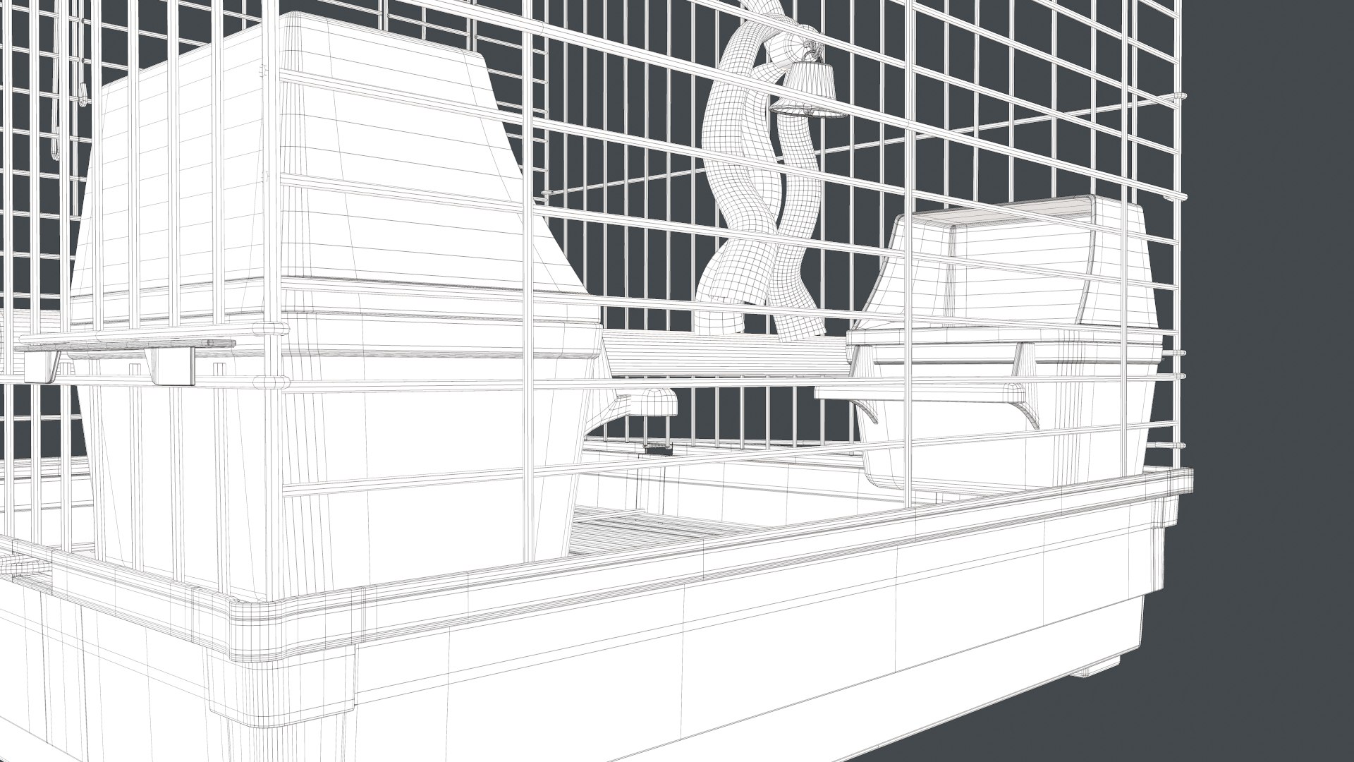 Cage 3D model - TurboSquid 2159492