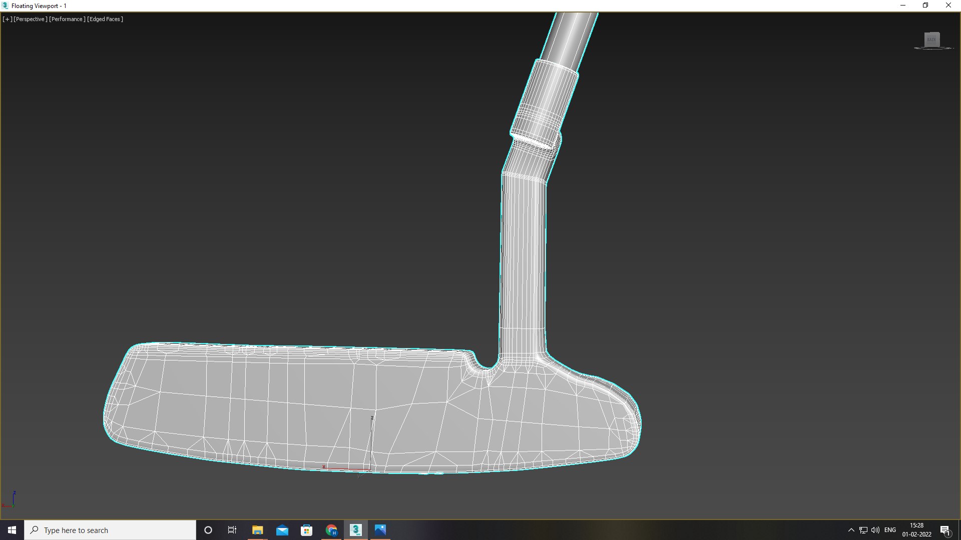 Golf Putter 3D - TurboSquid 1848111