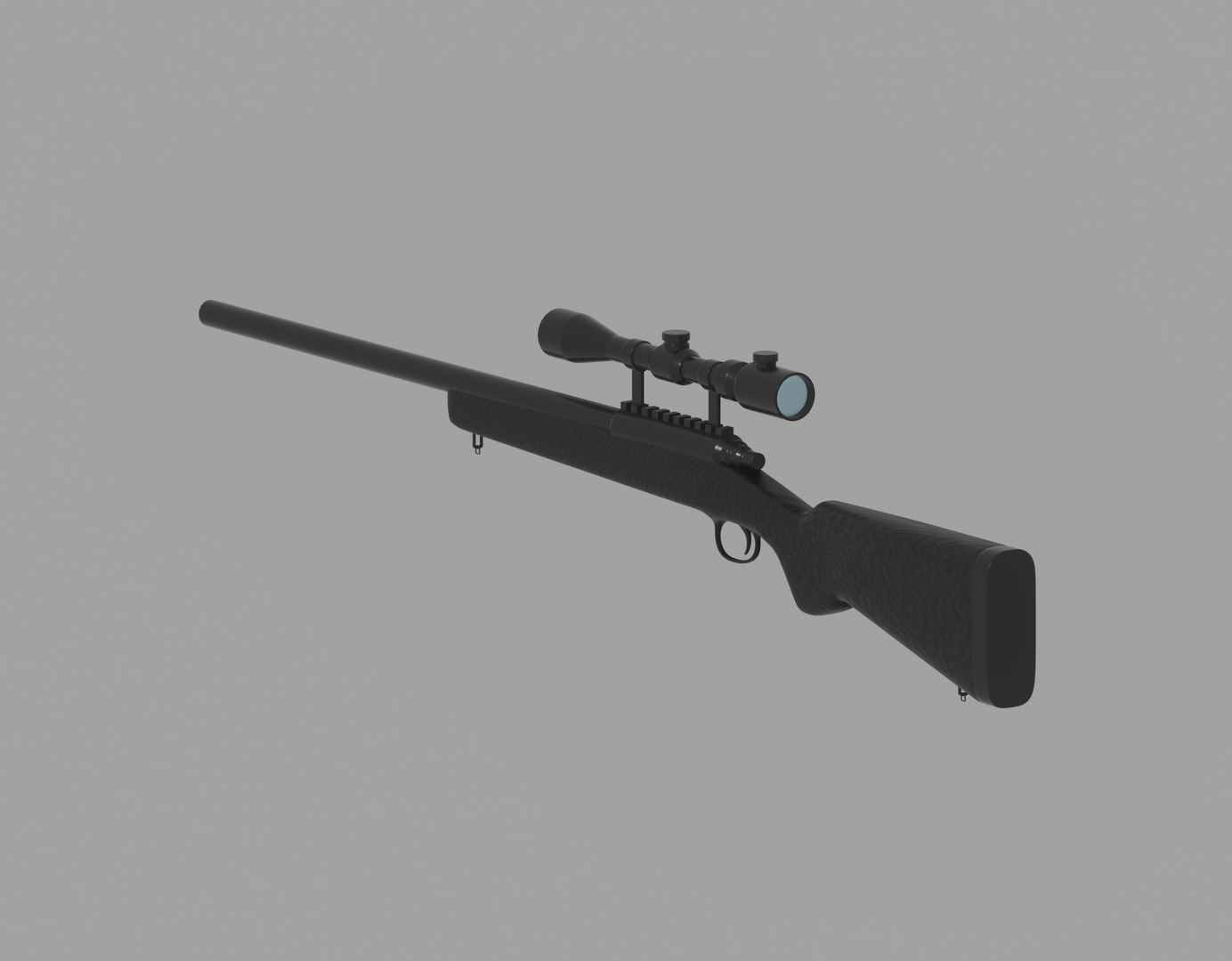 3D Sniper Rifle - TurboSquid 2198891