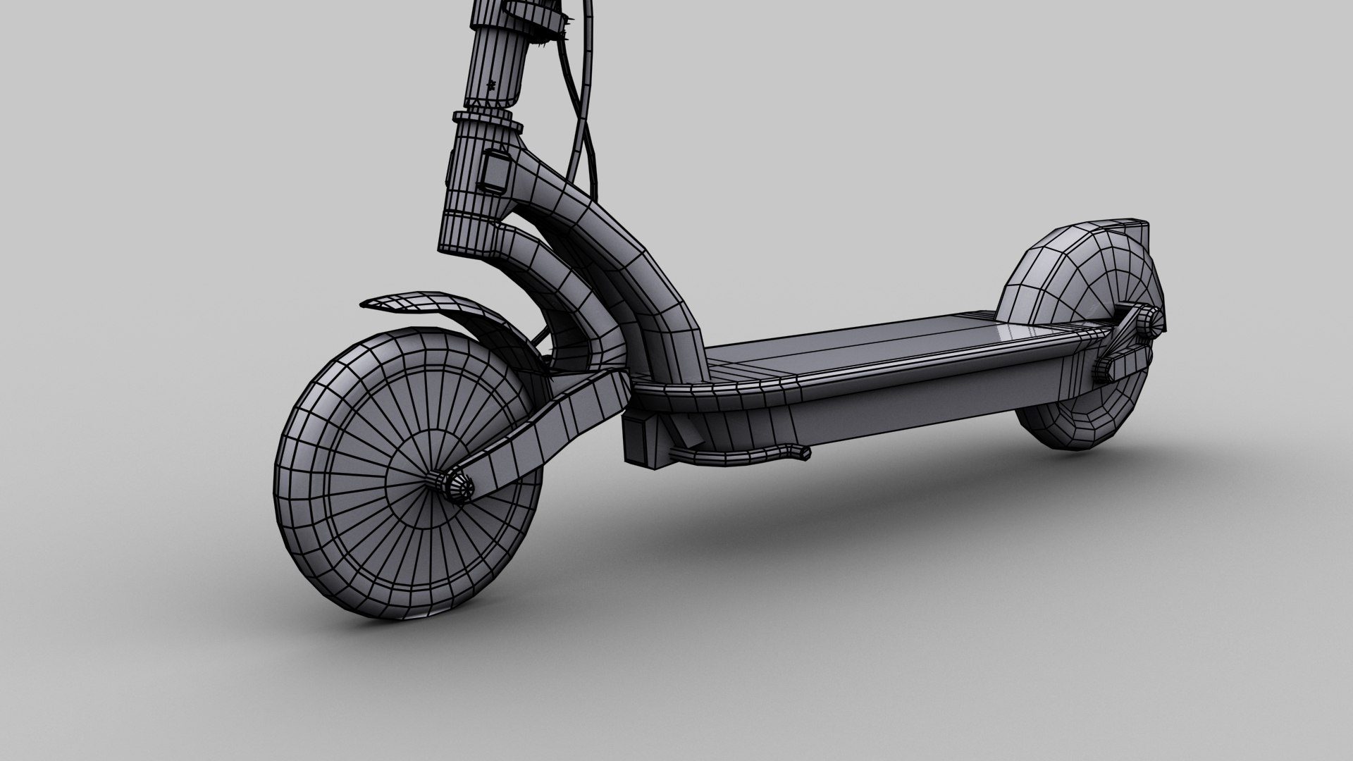 Electric Scooter Lowpoly Model - TurboSquid 2121129