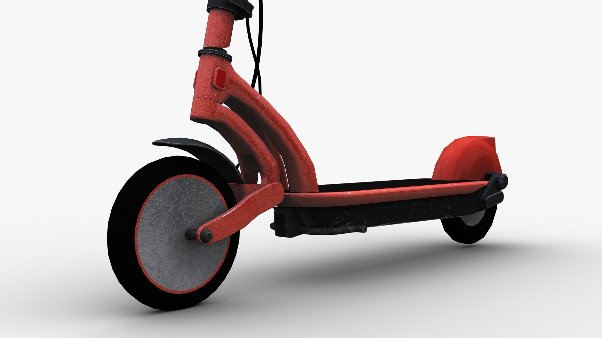 Electric Scooter Lowpoly Model - TurboSquid 2121129