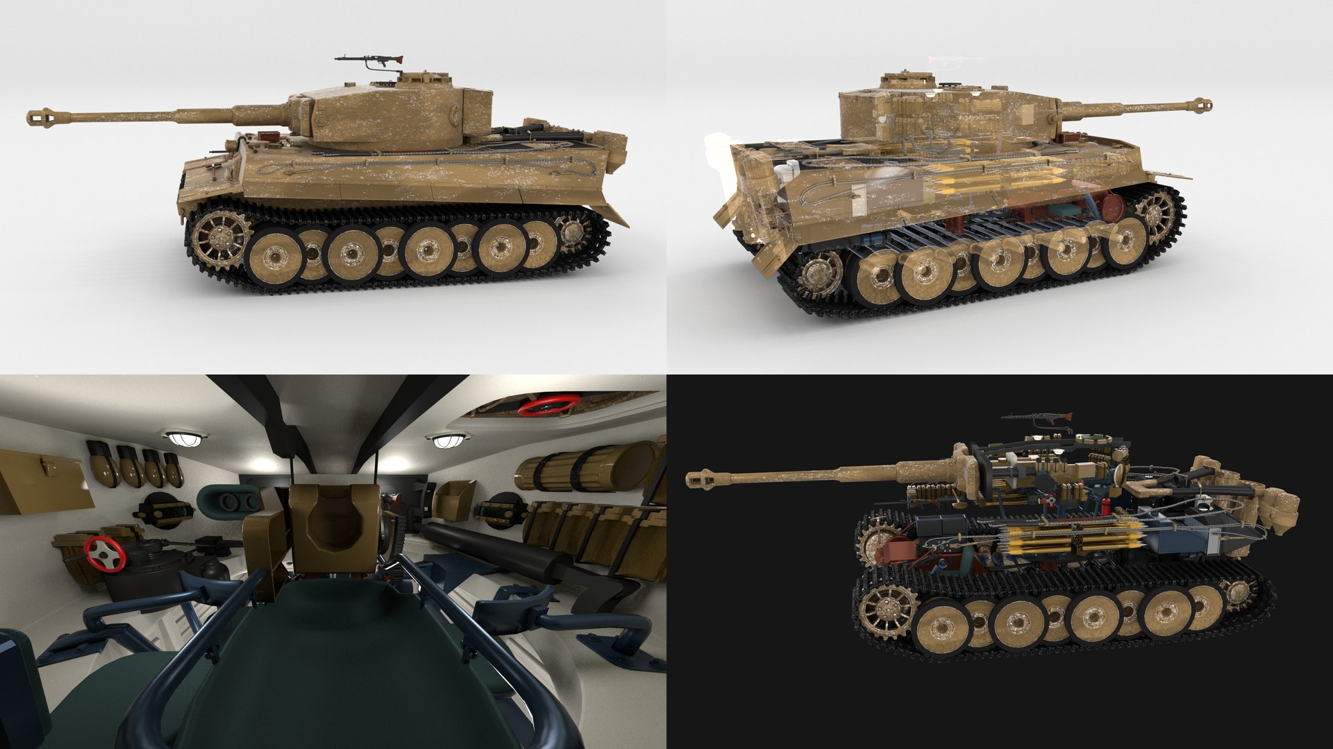 3d Built Tiger E Early