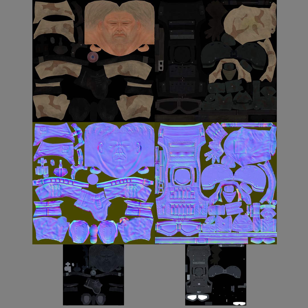 3d soldier delta force model