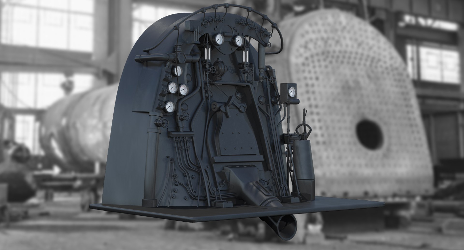 steam engine controls