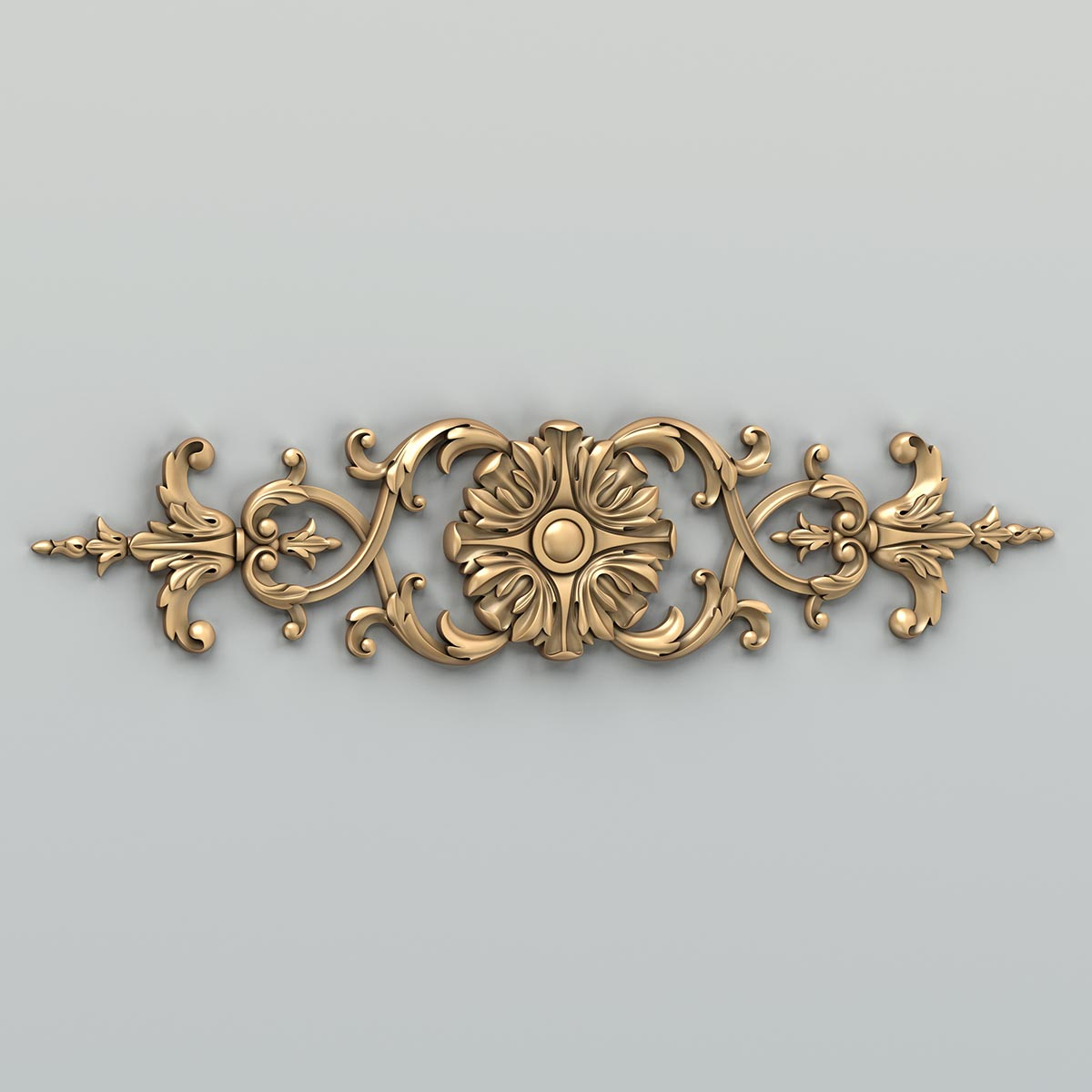 3D carved horizontal decor - TurboSquid 1281934