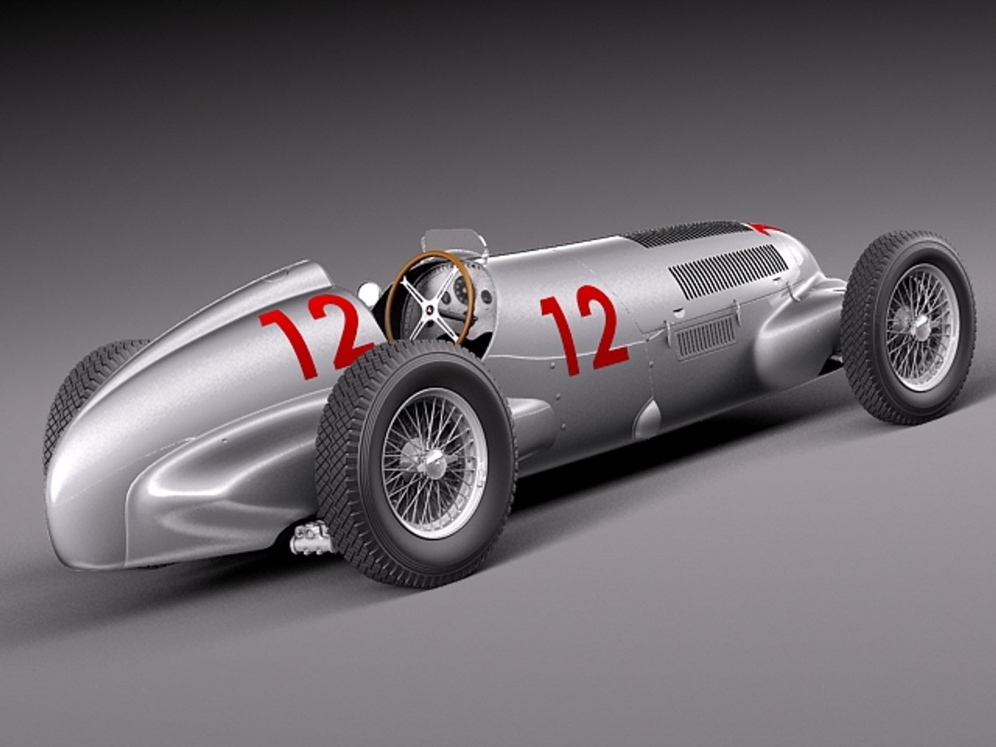 3d 3ds mercedes benz mercedes-benz w125