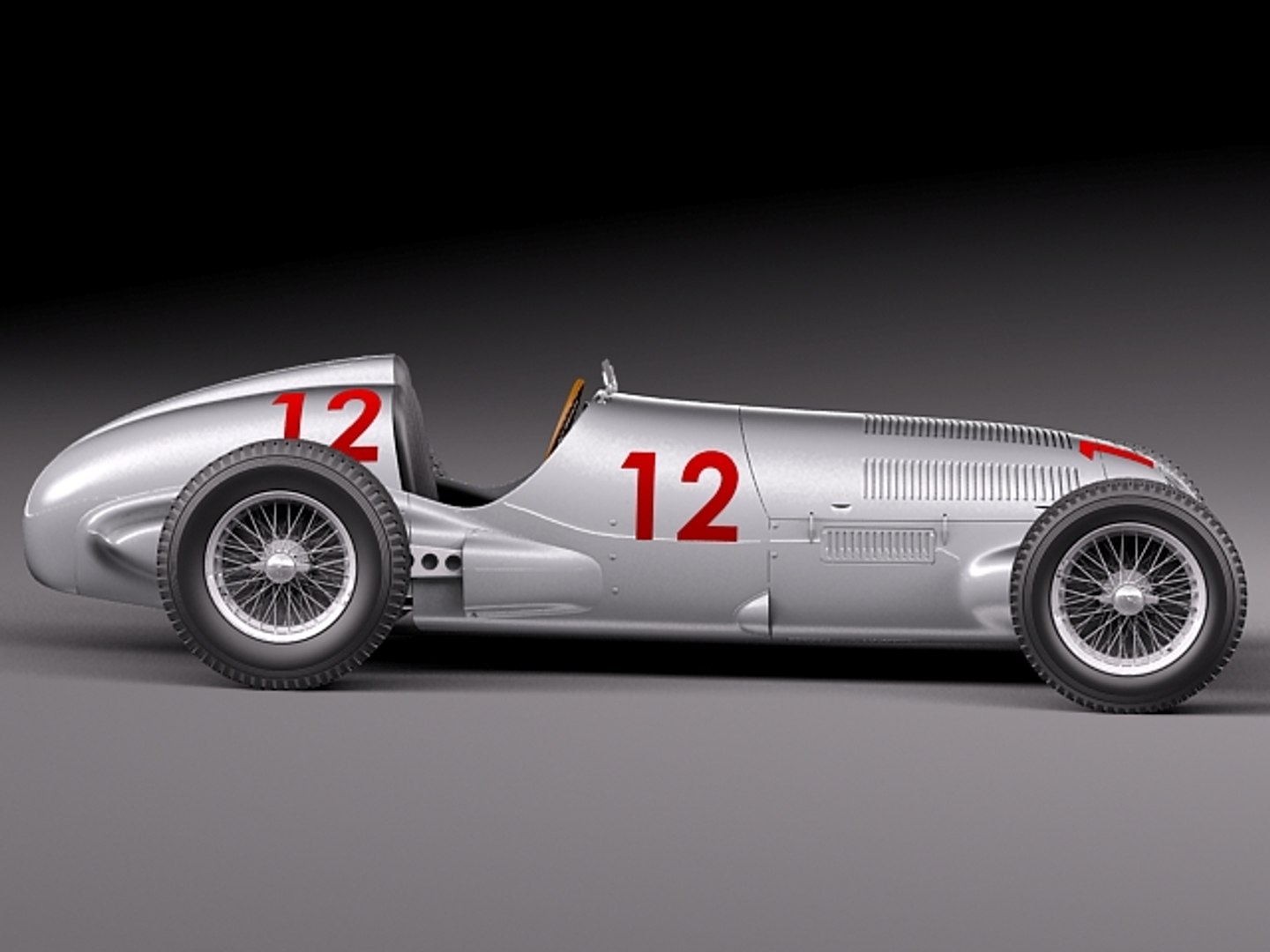 3d 3ds mercedes benz mercedes-benz w125