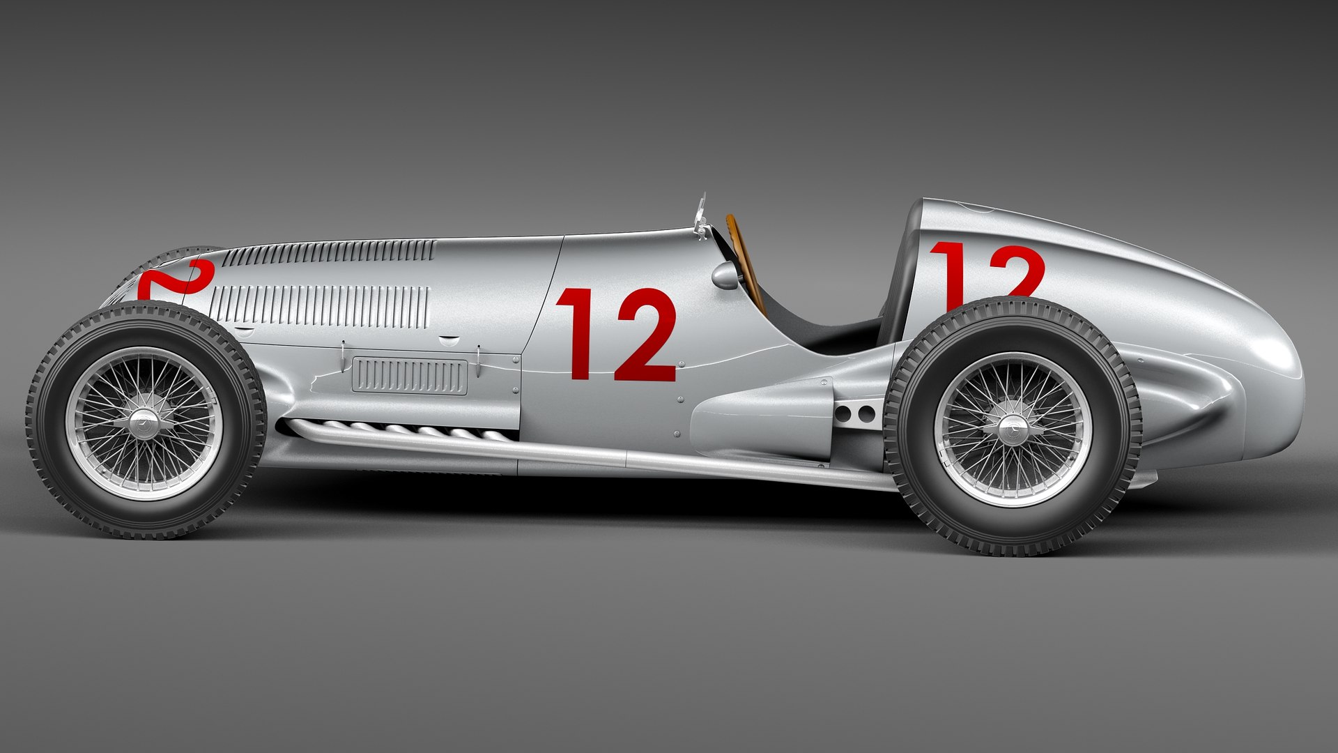 3d 3ds Mercedes Benz Mercedes-benz W125