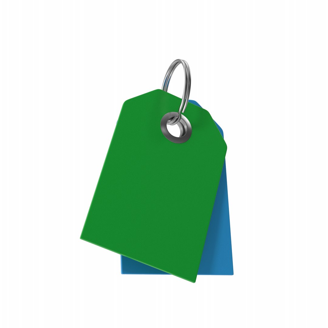 Label Tags 3D Model - TurboSquid 1936464