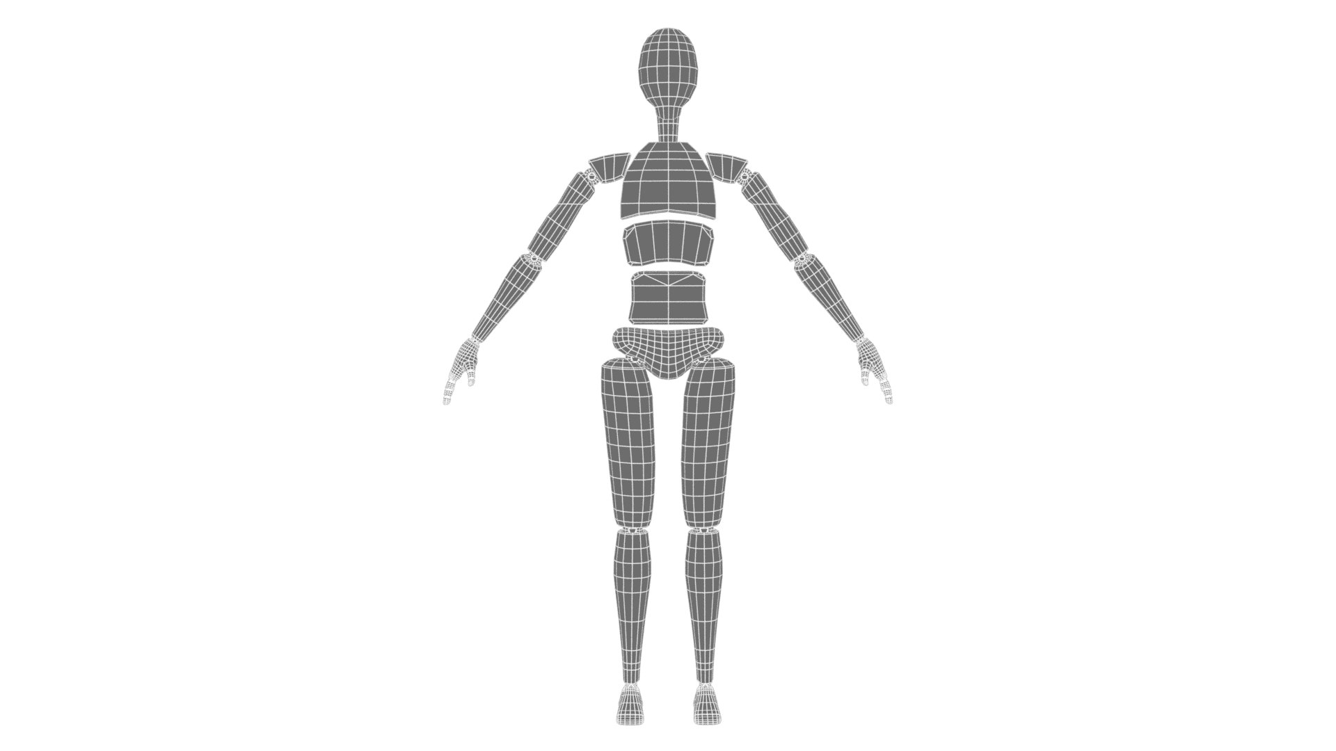 3D Model Dummy Bot - TurboSquid 2029975