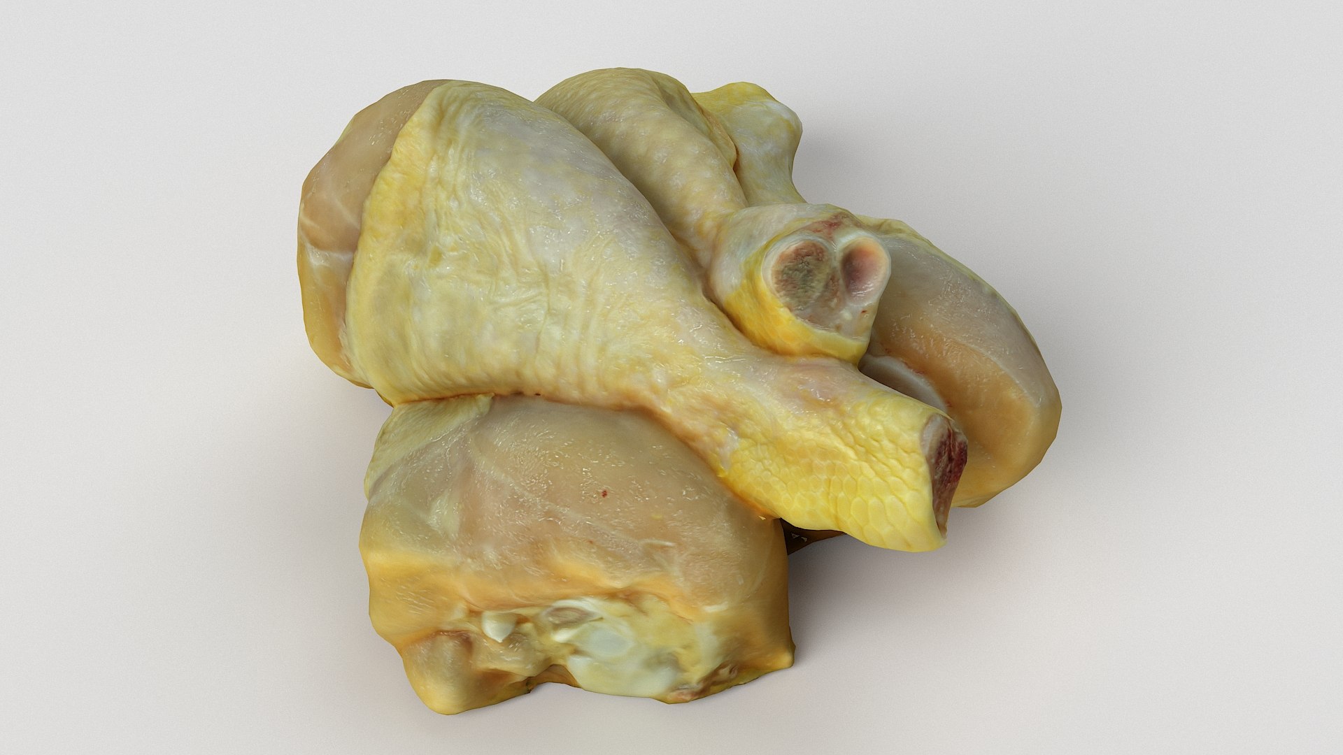 Chicken legs model - TurboSquid 1629421