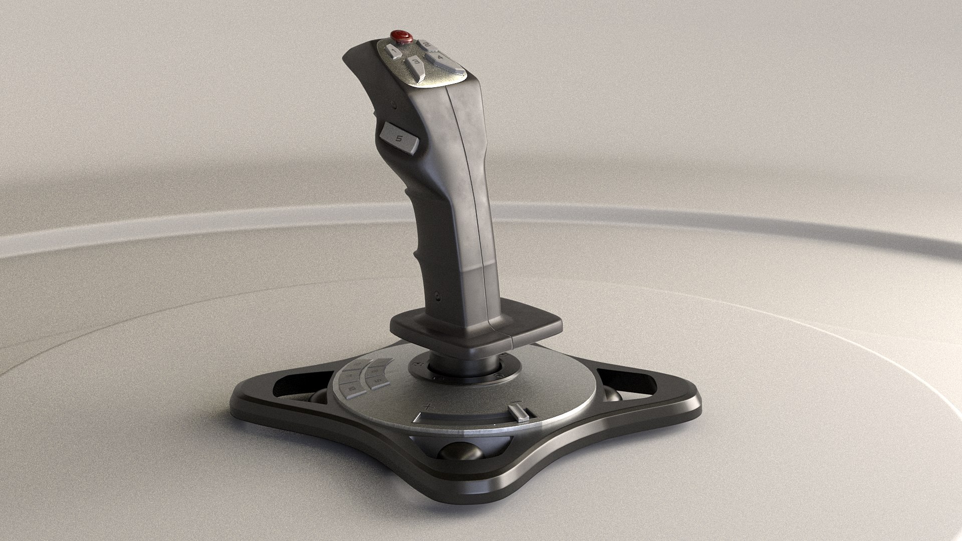 Gaming Joystick PBR 3D Model - TurboSquid 2112360