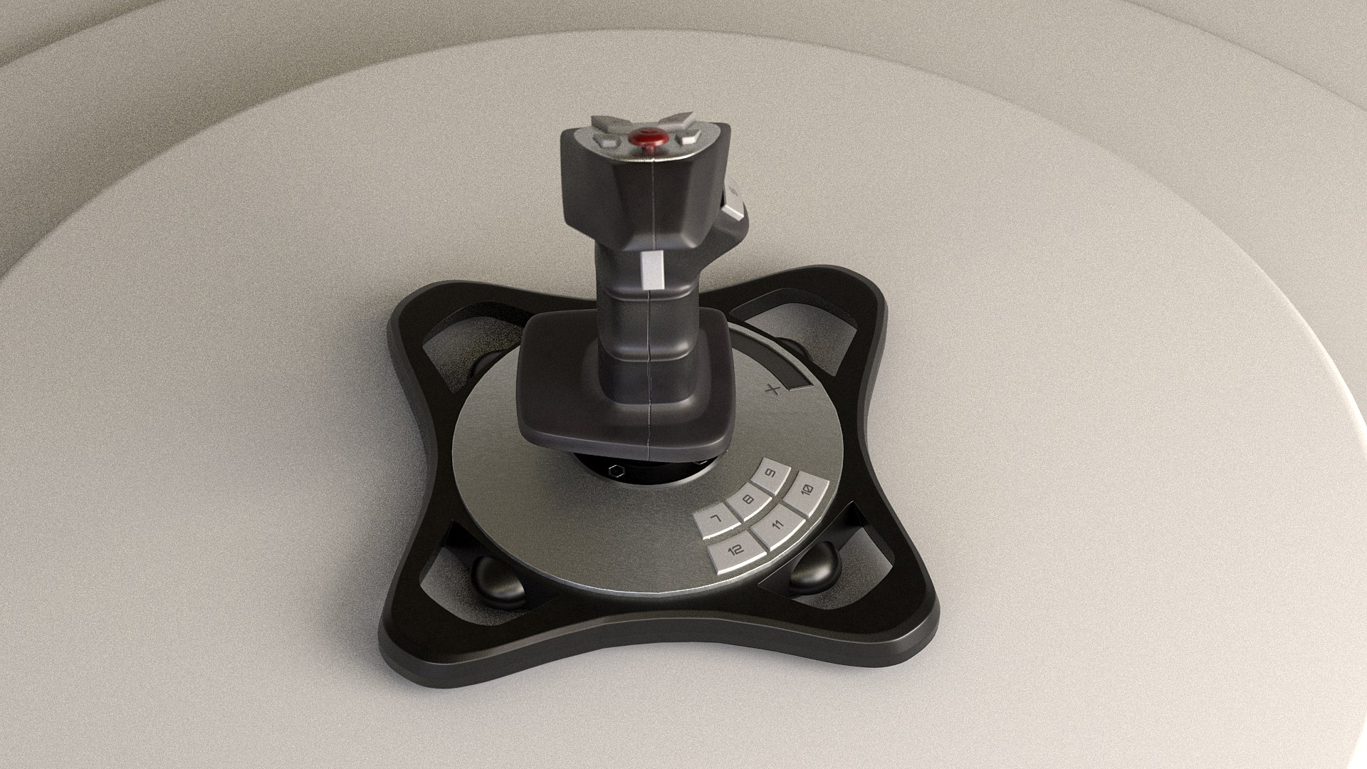 Gaming Joystick PBR 3D Model - TurboSquid 2112360