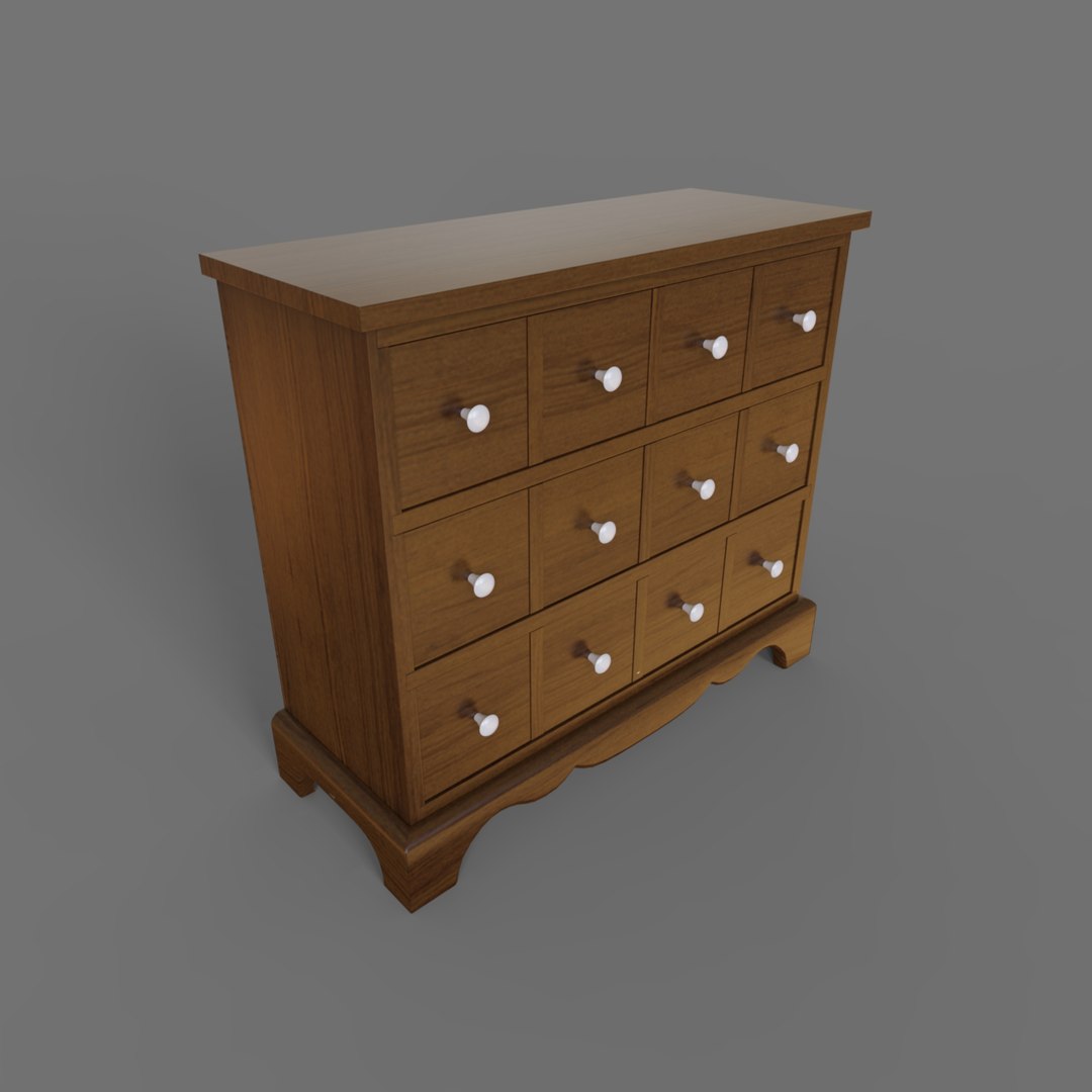 3D Chest Apothecary Joint DIY - TurboSquid 2194617