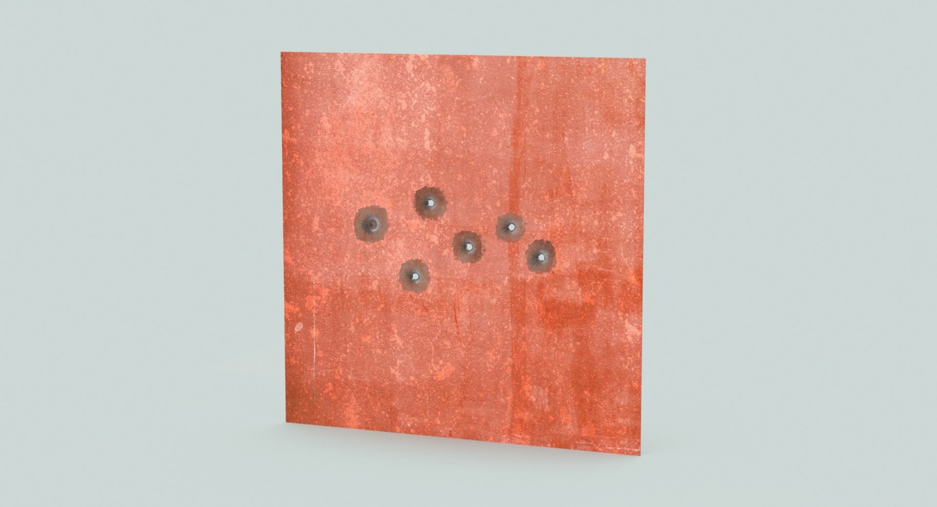 3d Structural Impact Bullet Metal