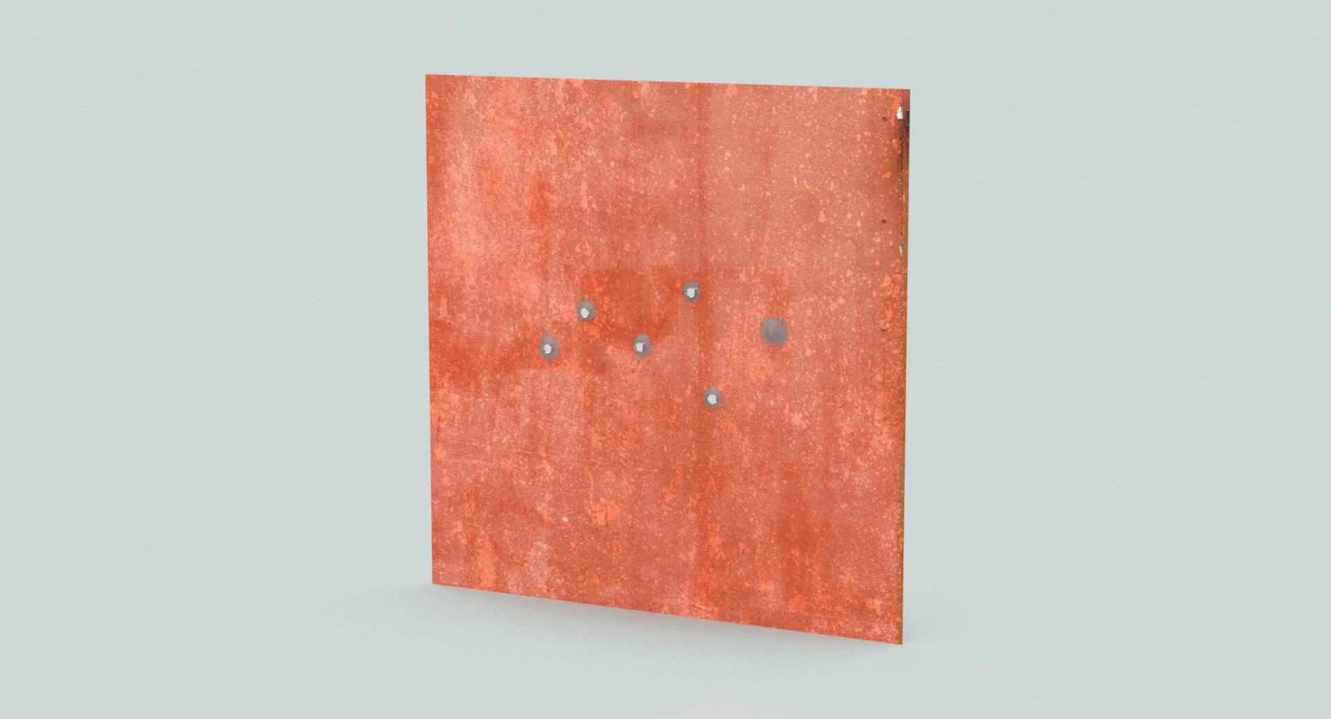 3d Structural Impact Bullet Metal