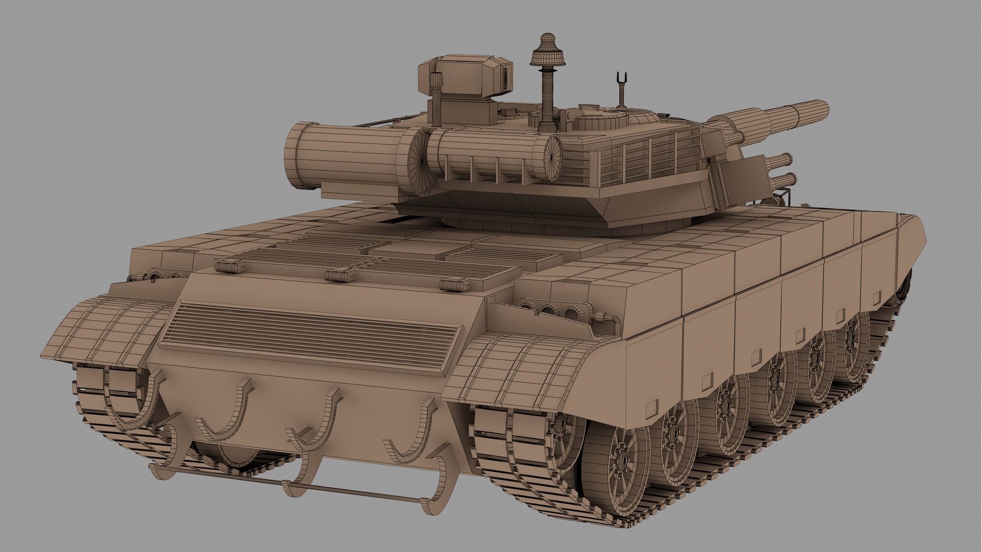 3d Chinese Type 98 Battle Tank Model