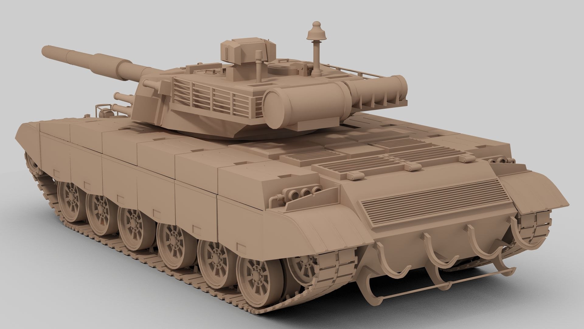 3d Chinese Type 98 Battle Tank Model