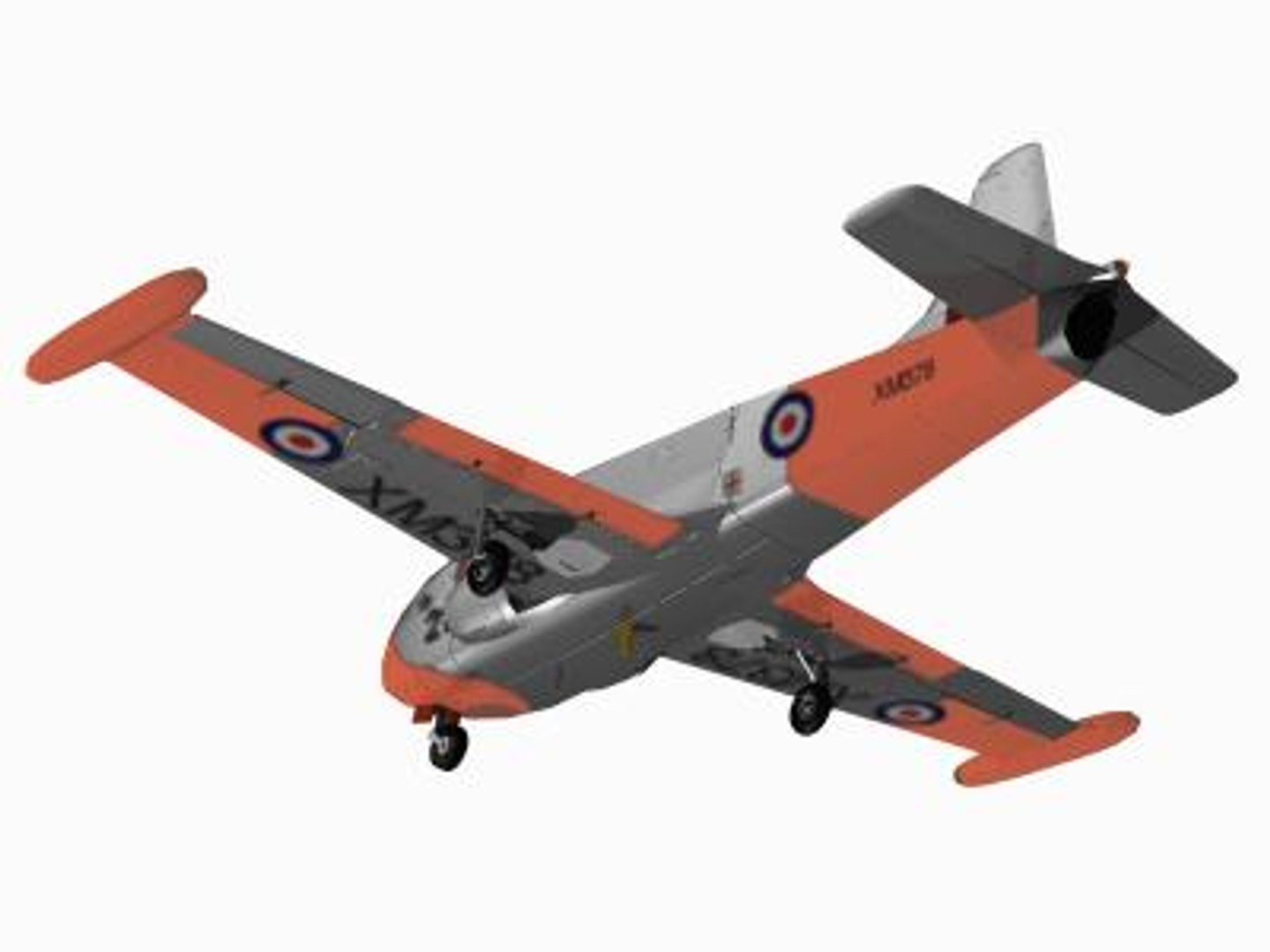 3d Model Hunting Jet Provost
