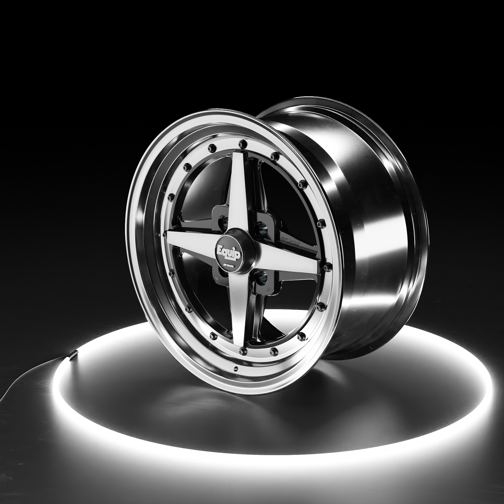 WORK EQUIP 01 Car wheel model - TurboSquid 1761859