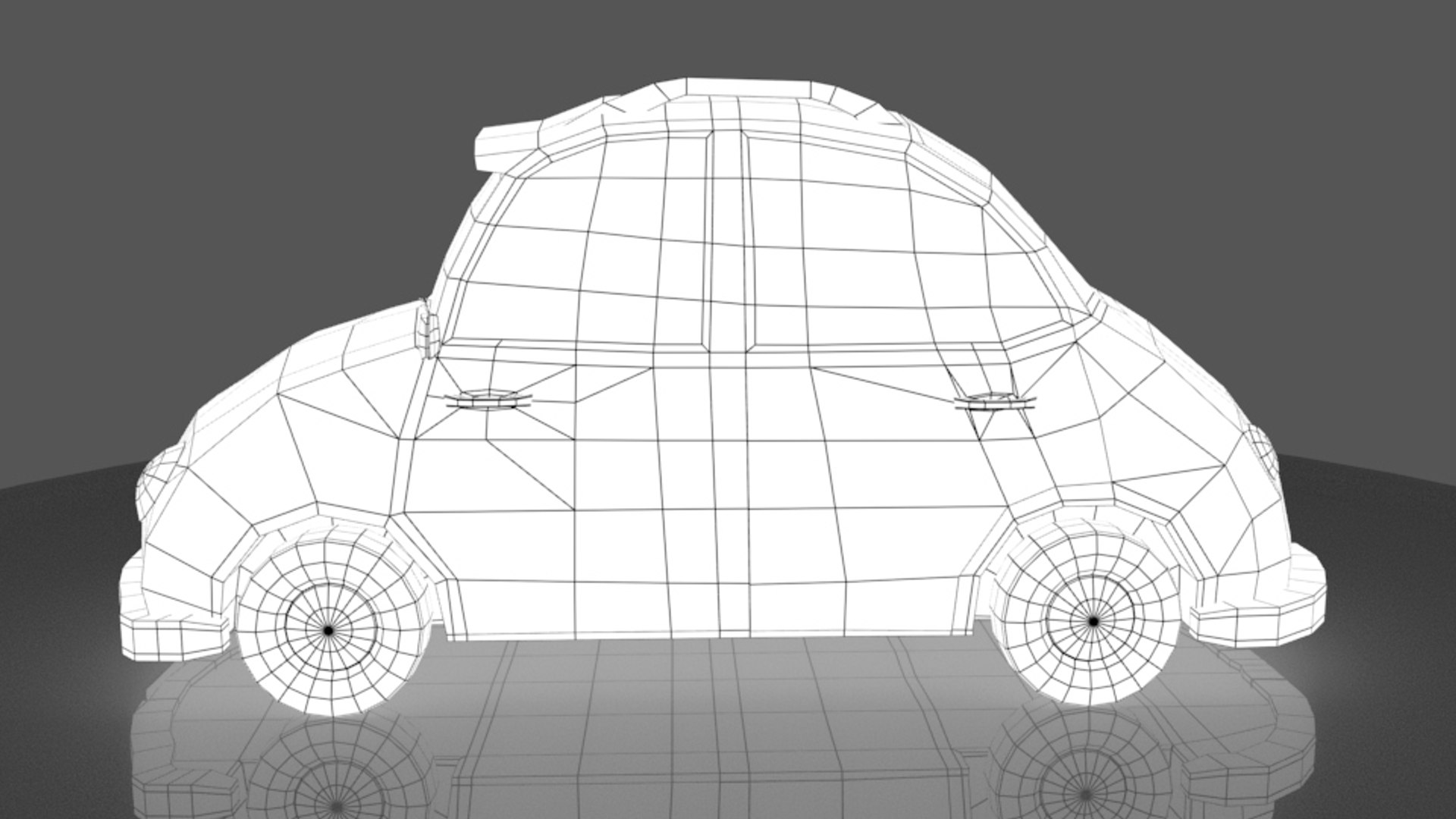 Cartoon Car 3D - TurboSquid 1695745