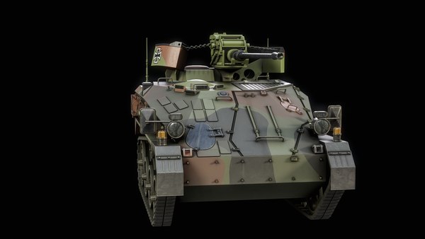 modelo 3d Wiesel 2 AWC PBR - TurboSquid 2171175