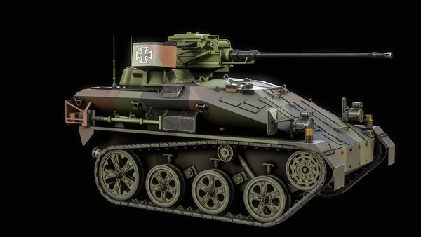 modelo 3d Wiesel 2 AWC PBR - TurboSquid 2171175