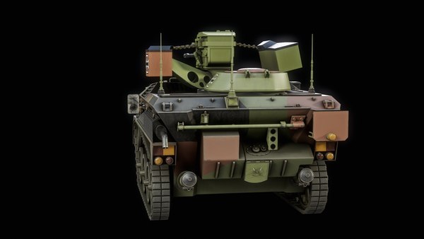 modelo 3d Wiesel 2 AWC PBR - TurboSquid 2171175