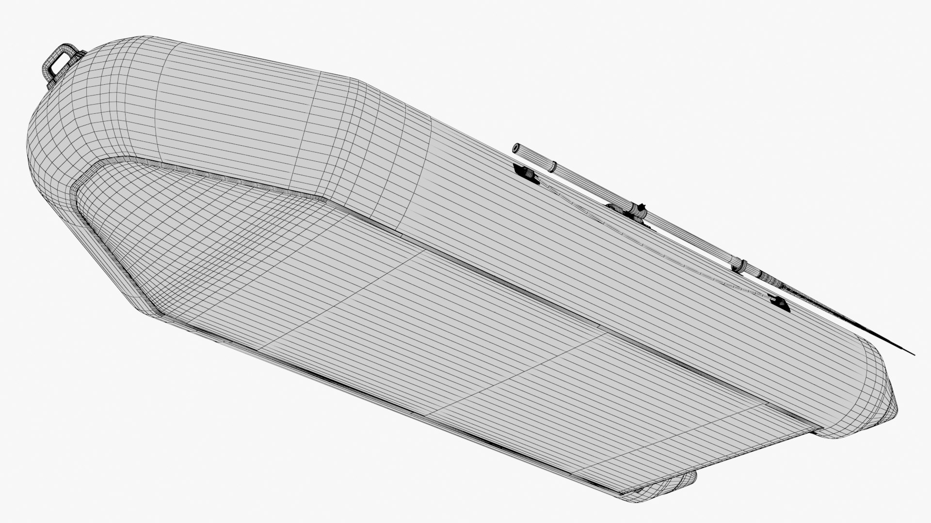 Rubber boat 01 b 3D model - TurboSquid 1884289