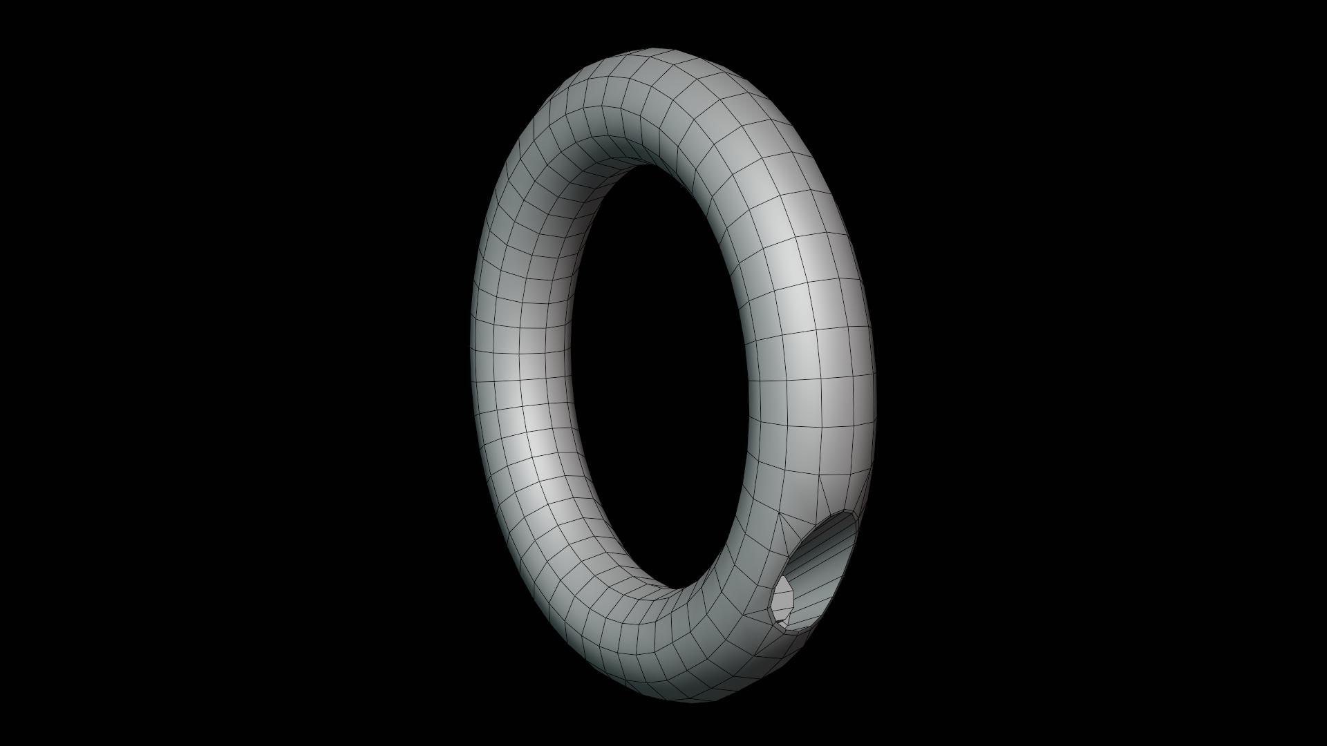 3D RING OPEN like PETZL model - TurboSquid 2092265