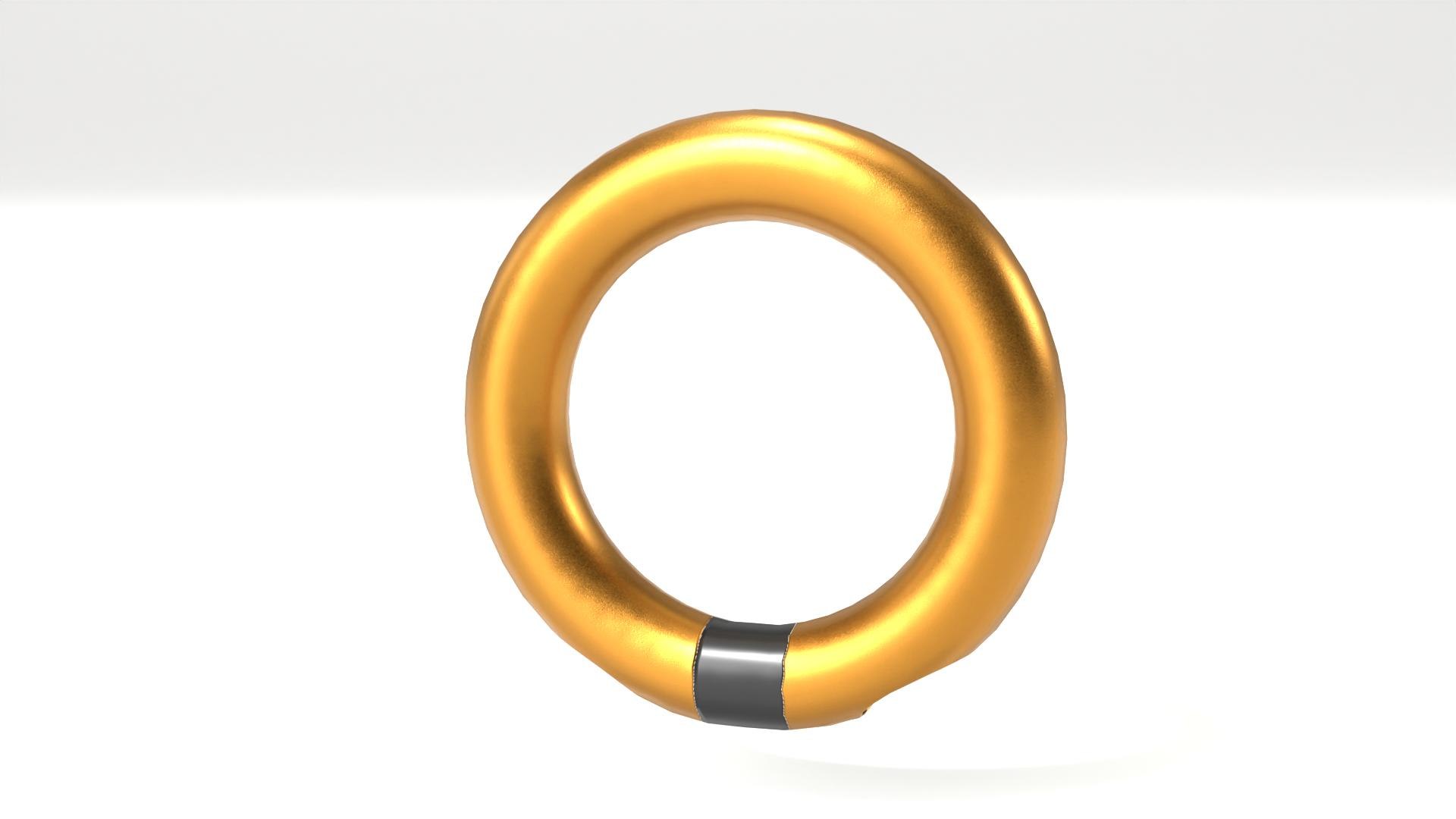 3D RING OPEN like PETZL model - TurboSquid 2092265