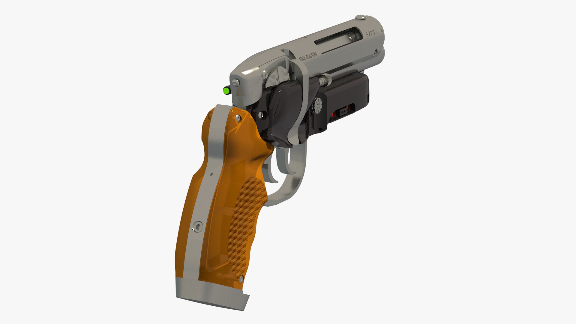 3d Model Blade Runners Blaster