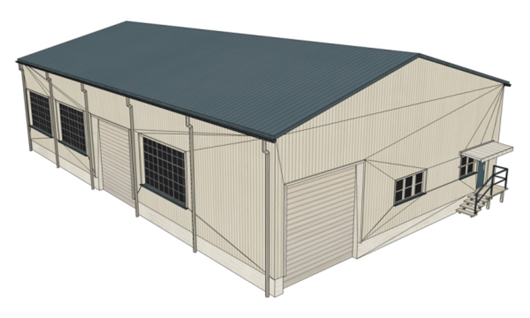 3d Model Building Warehouse