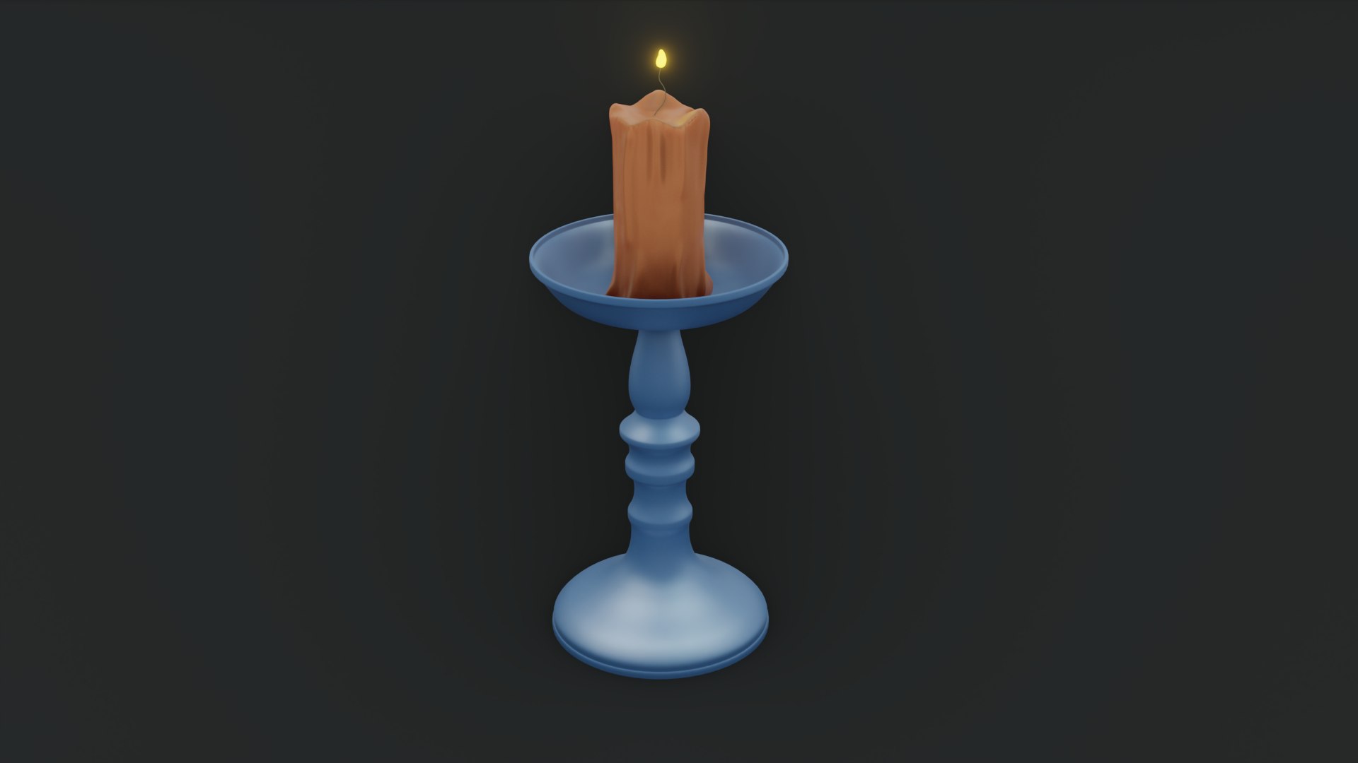 Free Candle 3D Model - TurboSquid 2288643